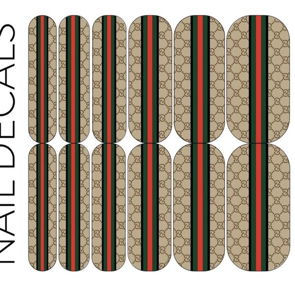 Makeup | Gucci Nail Water Transfer Decal | Poshmark